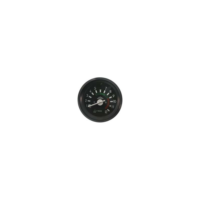 Mechanischer Drehzahlmesser bis 12000U/min - ø 60 mm mit 12V ... Mechanischer Drehzahlmesser bis 12000U/min - ø 60 mm mit 12V ...